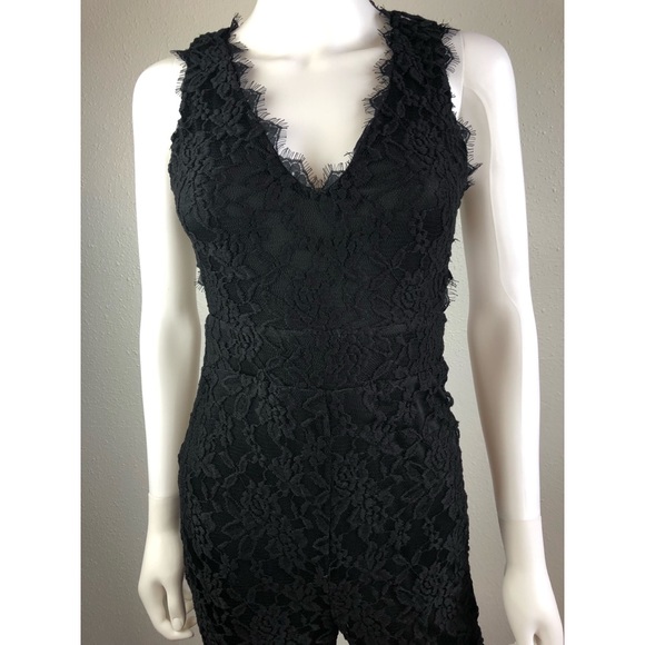VENUS | Pants & Jumpsuits | Venus Full Lace Open Back Jumpsuit Pant ...
